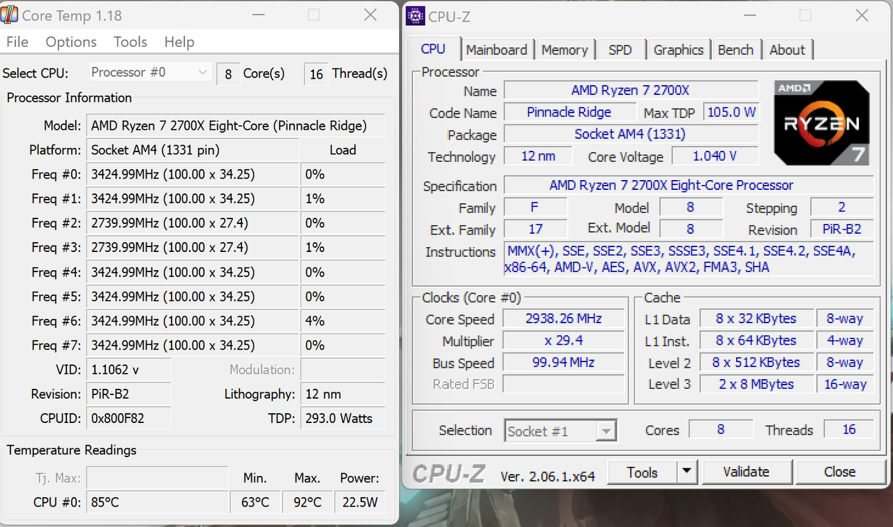 AMD Ryzen 7 2700X Performance Problem : r/AMDHelp