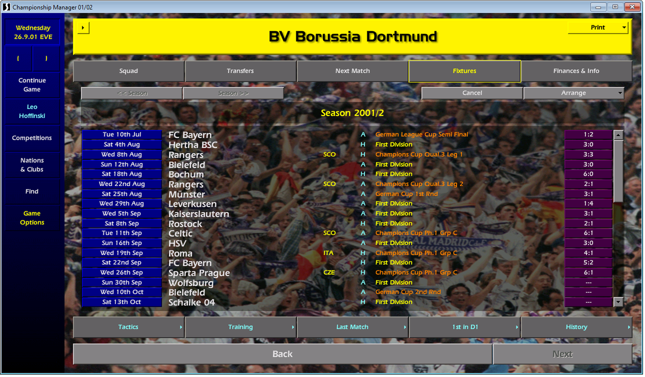 dortmund results — Postimages