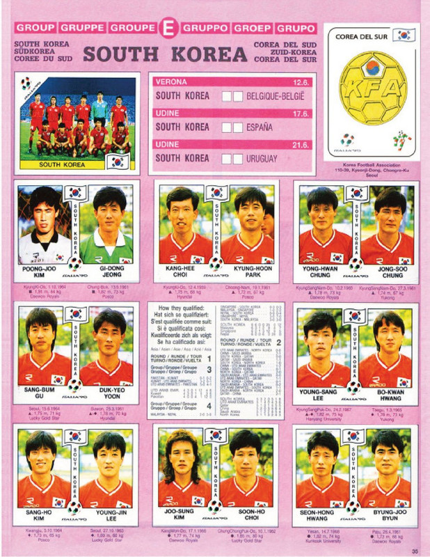 Album Panini Italia 1990 37 — Postimages