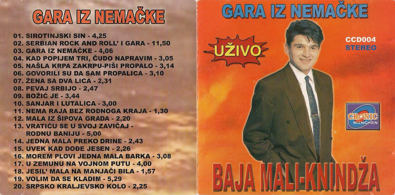 Baja Mali Knindza 2006 Gara iz Nemacke PREDNJA — Postimages