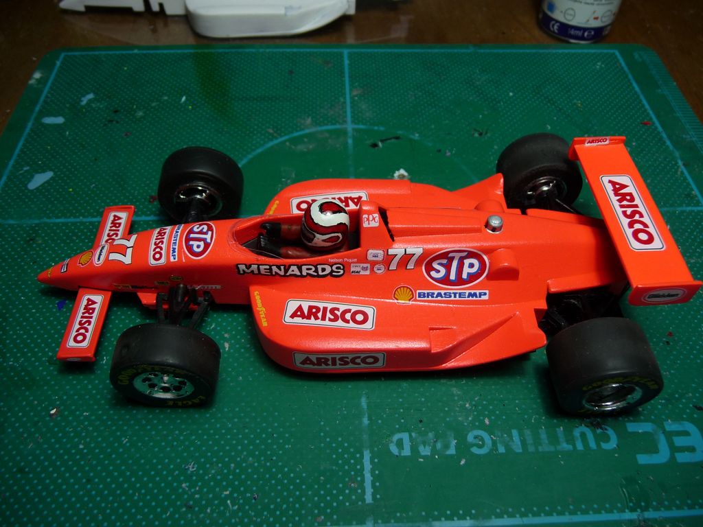 Menards 1993 Arisco STP Lola Nelson Piquet | Open Wheel Racing Modeling