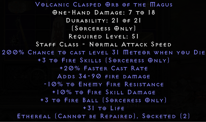 Orb 6fb/20fcr/31life/2os - Topic - d2jsp