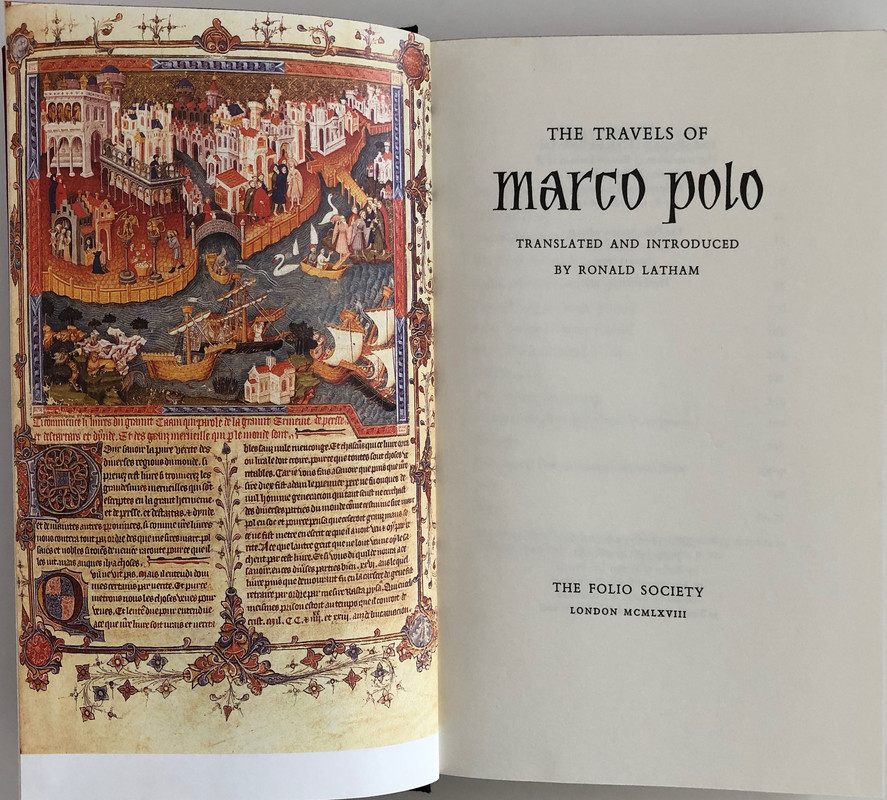 Folio Archives 112: The Travels of Marco Polo by Ronald Latham 1968 ...