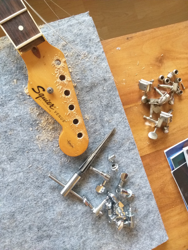 Tuner upgrade for Aria Matsumoko Tele Custom - OffsetGuitars.com