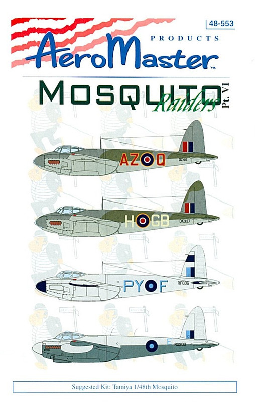 1/48th Airfix Mosquito PR.XVI & PR.34 - Work in Progress - Aircraft ...