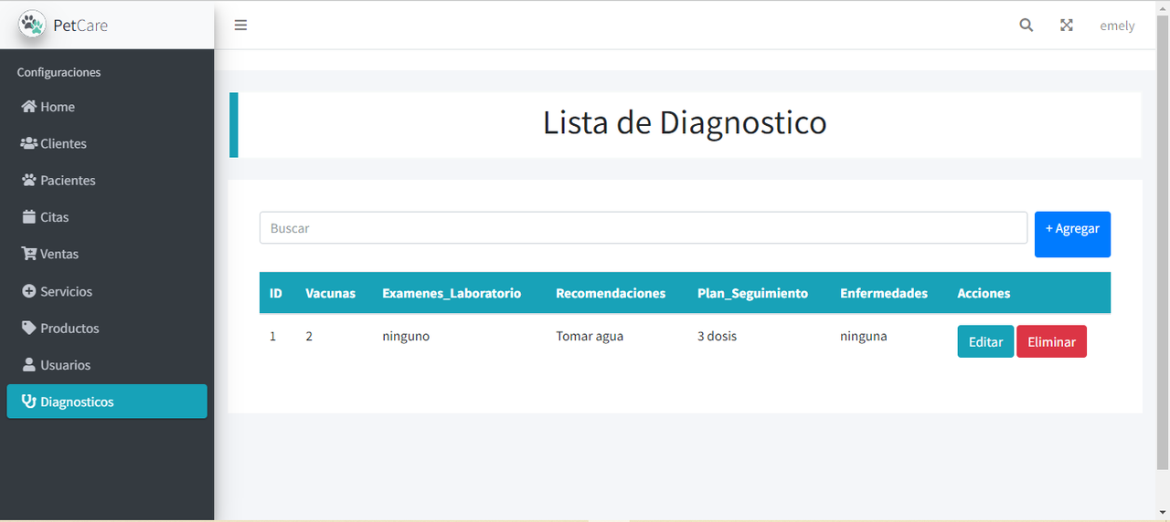 Lista Diagnostico — Postimages