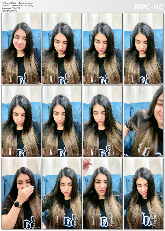 SARAH Tango Live mp4 thumbs — Postimages