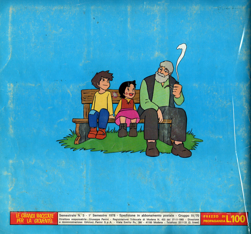 panini Heidi 1978 - Figuriniamoci.com Collezionismo Album e Figurine