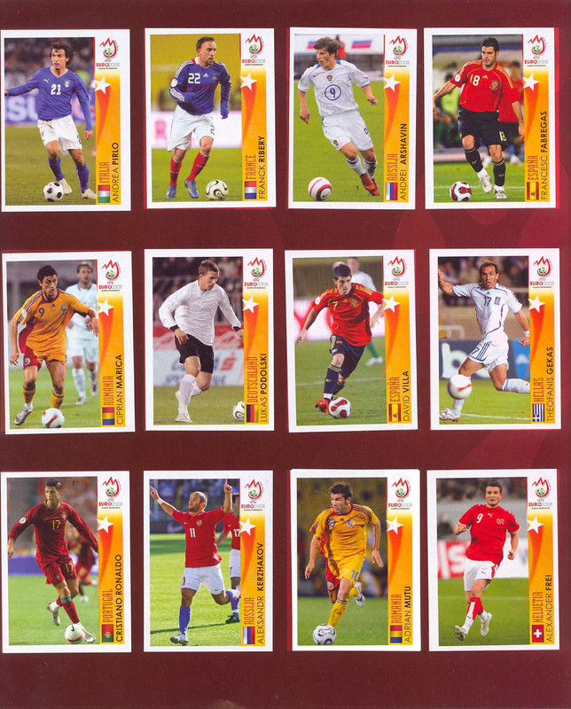 Album UEFA Euro 2008, Austria Switzerland Panini 62 — Postimages