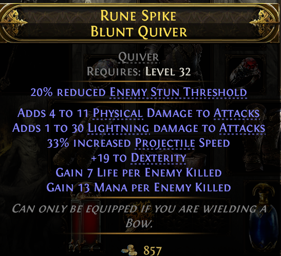 Rare Quiver Check It Out - Topic - d2jsp