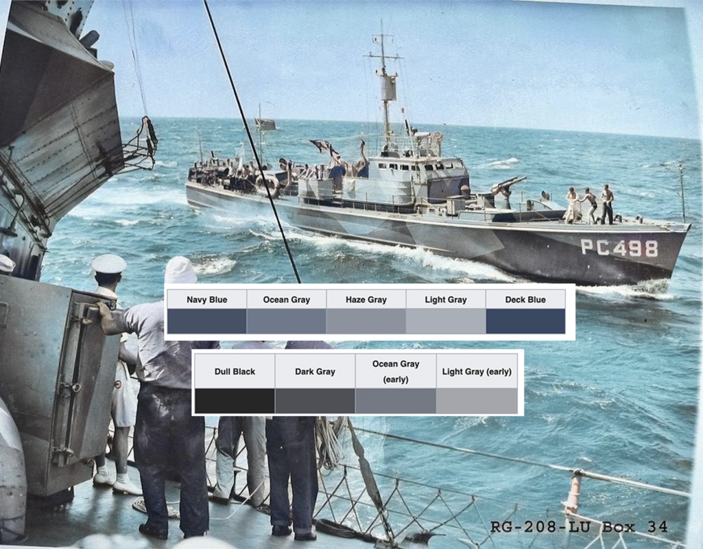 Colours on this US 110ft Subchaser? - Paint - Britmodeller.com