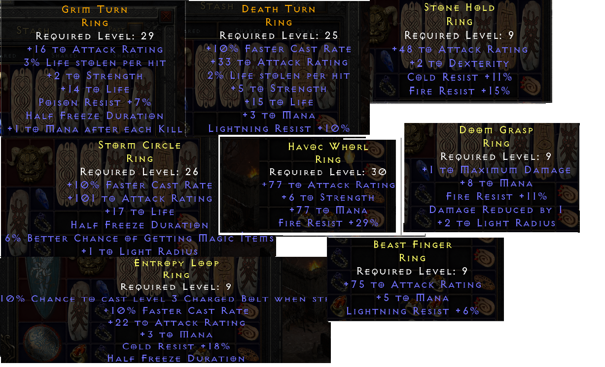 Decent Ring Shop With Pics & Lld/vlld Section - Topic - d2jsp