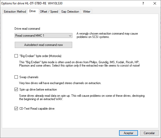 Tutorial: ¿Como configurar y usar Exact Audio Copy? - PC Audio,Software ...