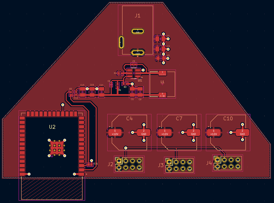 PCB Board ( Top Layer 12 V) — Postimages