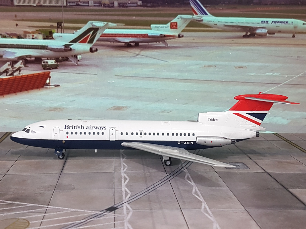 X-Scale / Eastern Express British Airways Trident 1C with 26Decals ...