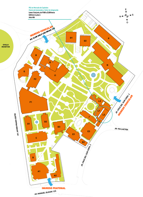 Mapa campus Mktg Digit — Postimages