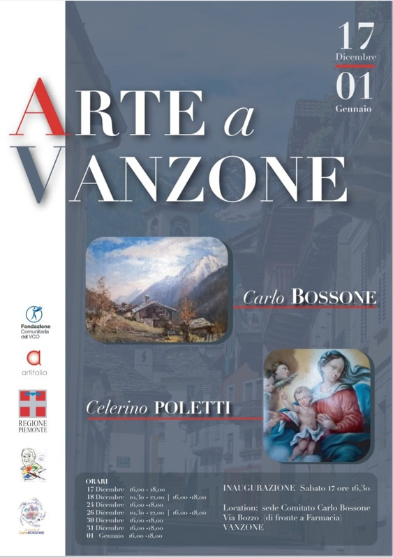 Vanzone con S.Carlo: Arte a Vanzone, opere del M° Bossone e Poletti in ...