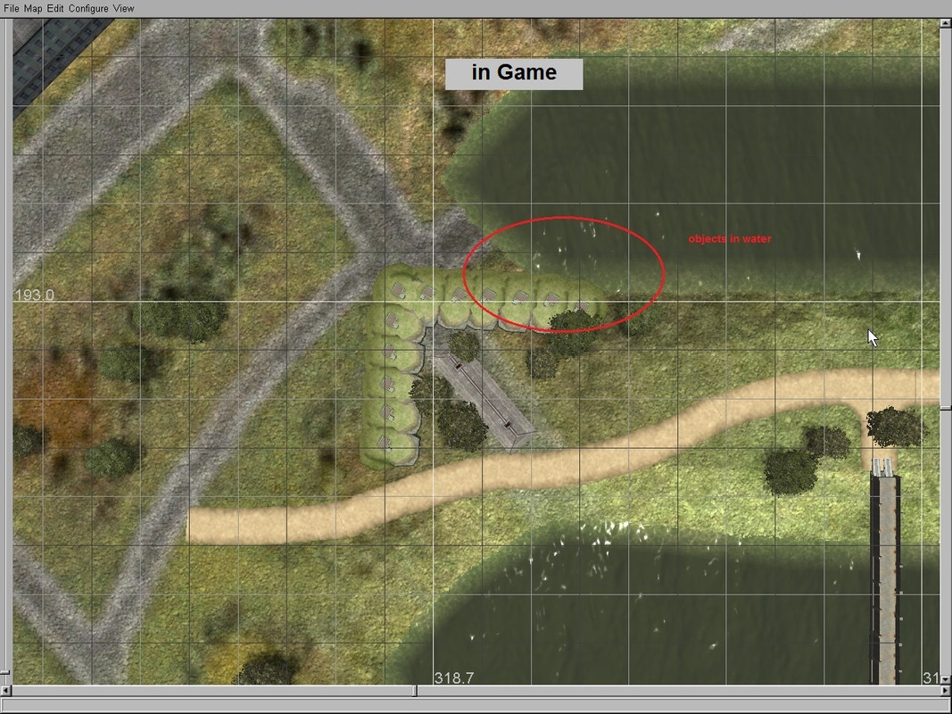 Map in MapBuilder and Game differ?