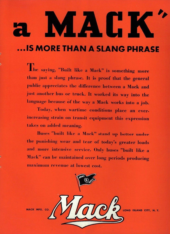 Mack '42 Built Like A Mack 2 — Postimages