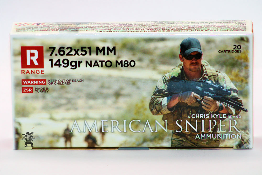 American Sniper a Chris Kyle Brand 149 Grain Brass M80 NATO 7.62x51 20 ...
