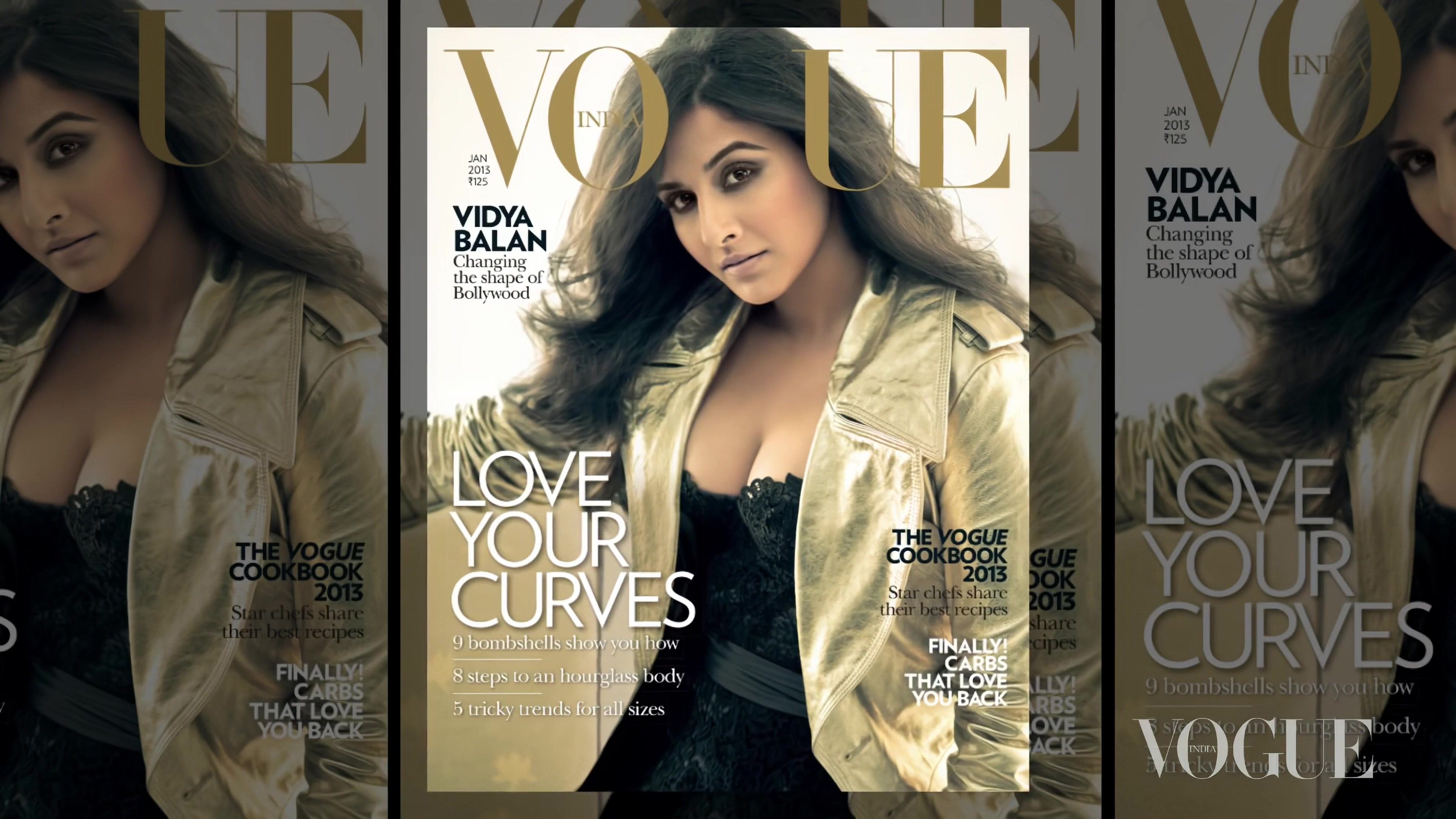The Alpha Female Vogue India's January Cover Girl Vidya Balan 79 — Postimages