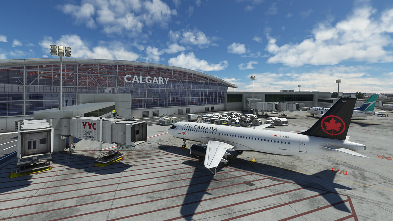 Calgary Airport CYYC - The AVSIM Screen Shots Forum - The AVSIM Community