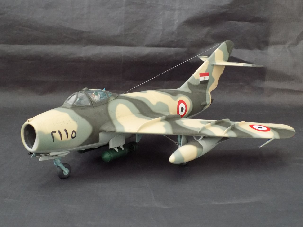 Trumpeter 1/32 MiG-17 Fresco, Egyptian Air Force October War/Yom Kippur ...
