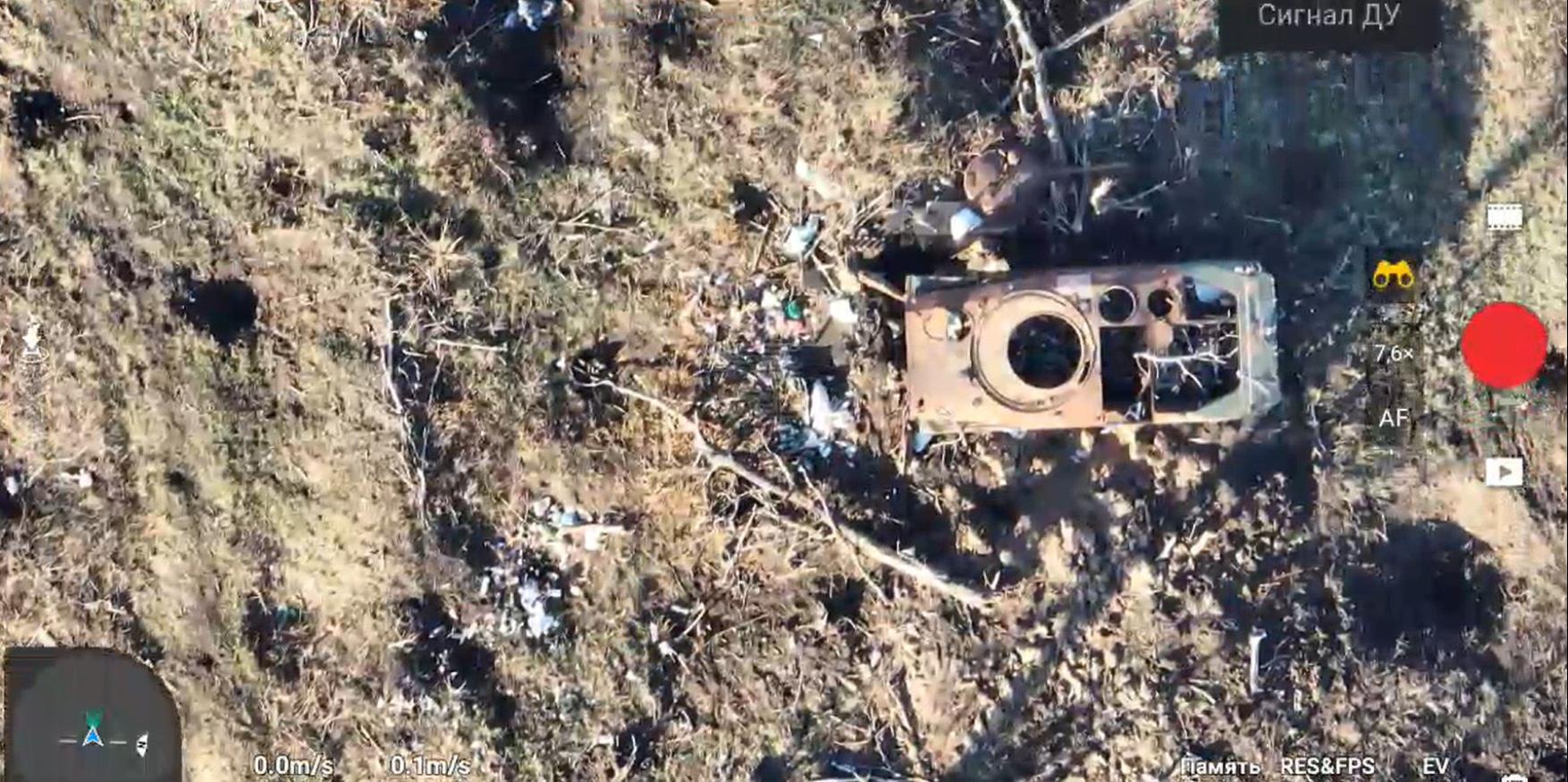 2002 PRP 3 with BMP 1 turret destr 31 10 23 — Postimages