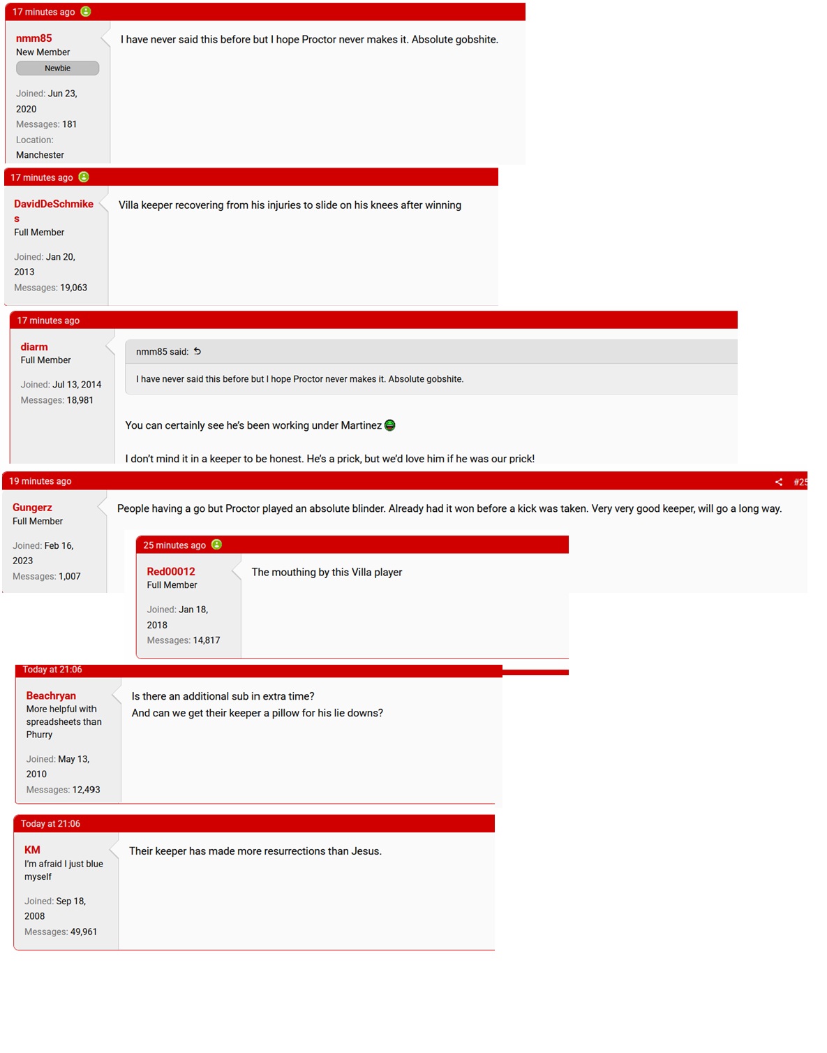 Sam Proctor - Villa Talk - VillaTalk