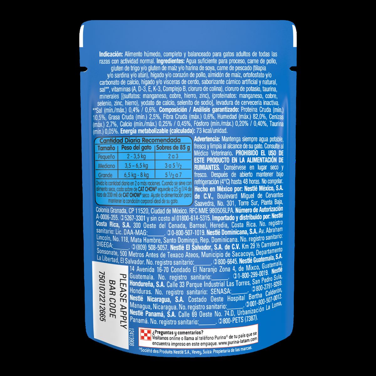 MX CC WET ADT PESCADO ECONTENT 0322 BACK — Postimages