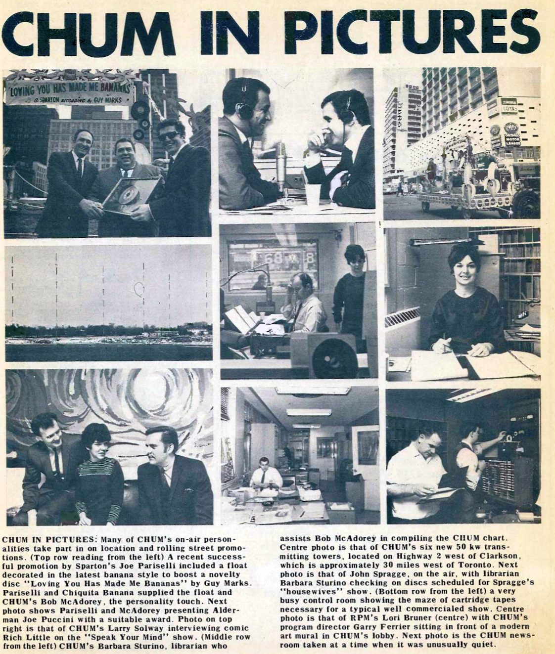 CHUM In Pictures May 1968 — Postimages