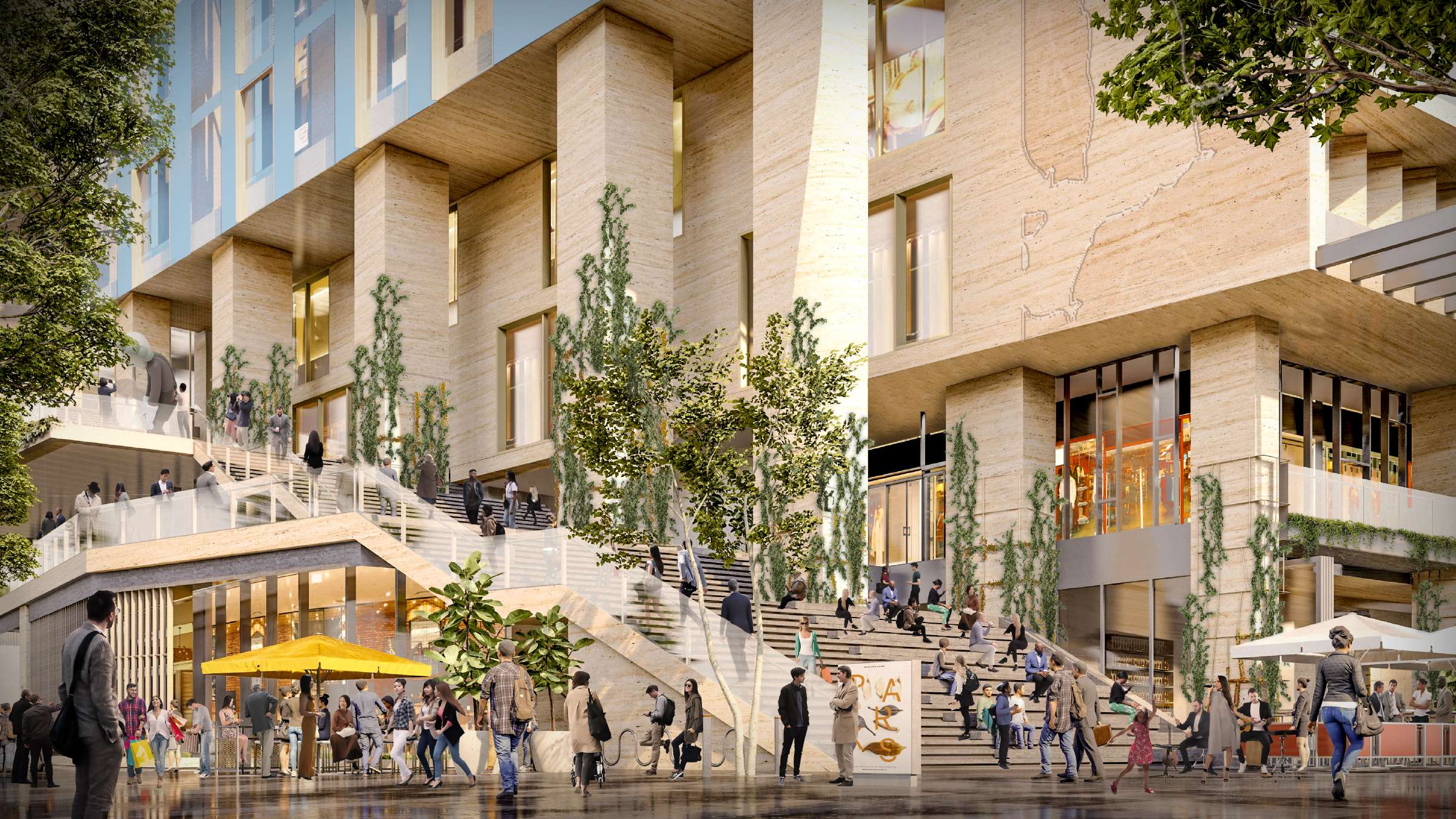 MELBOURNE | sth bnk | 1,201 ft / 366 m & 945 ft / 288 m | 102 & 79 fl ...