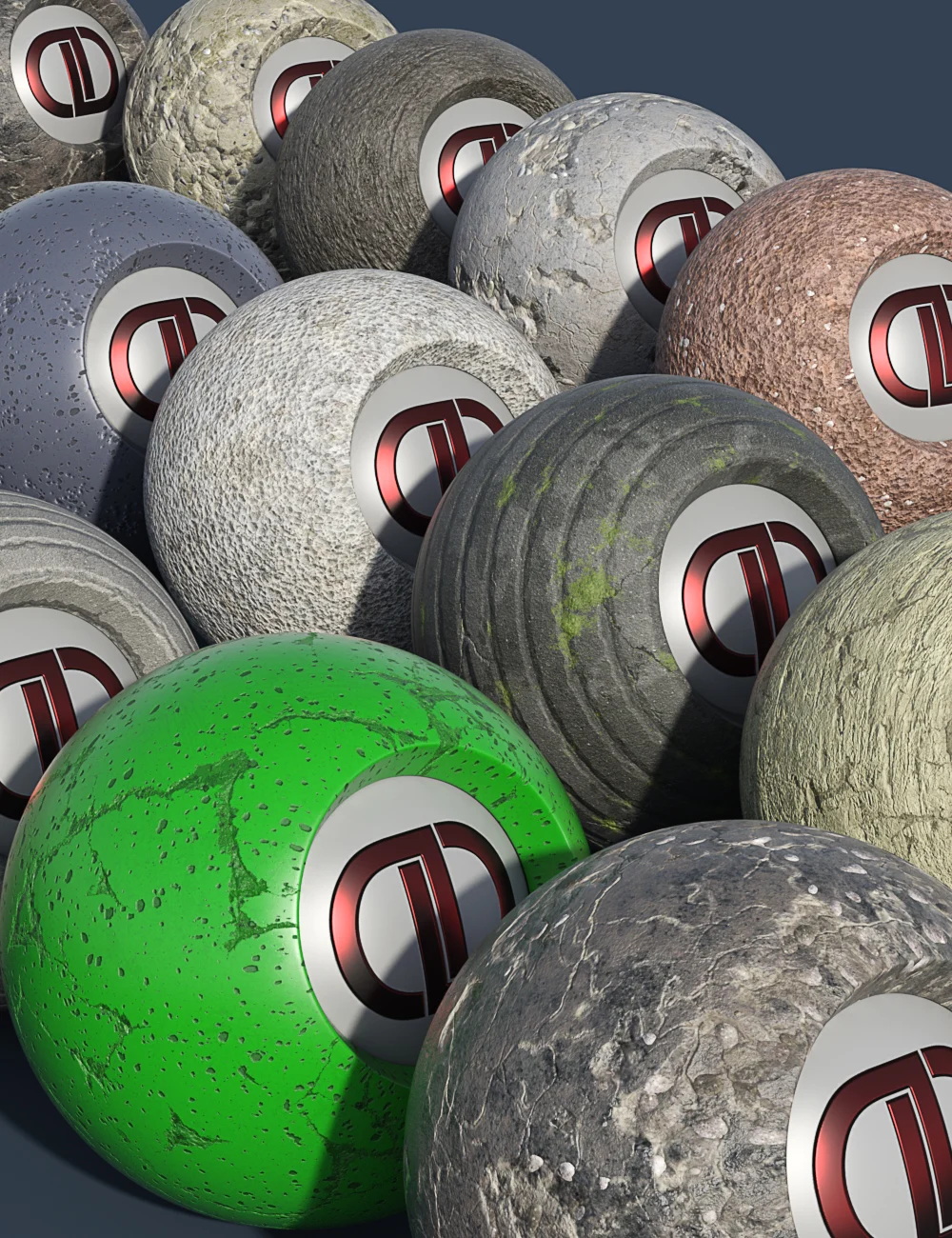 (FILLED 2023-04-05) DD PBR Concrete Shaders For Iray Vol 3 - Free Daz 3D Models