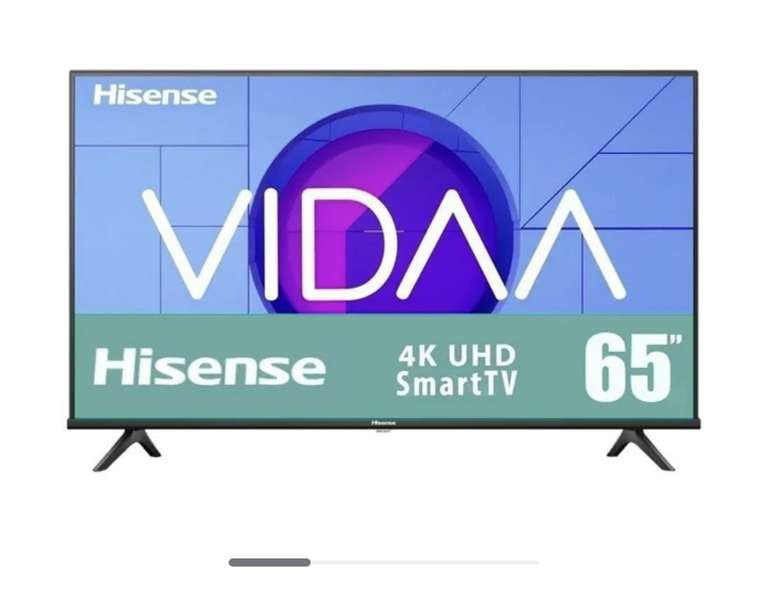 Walmart TV Hisense 65 Inch 4K Ultra HD Smart TV LED 65A6KV