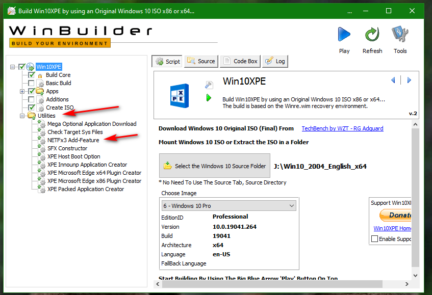 Thảo luận - Các bước căn bản để tạo Win10PE từ tools WinBuilder-WIN10XPE, mời các Pro vào góp ý ...