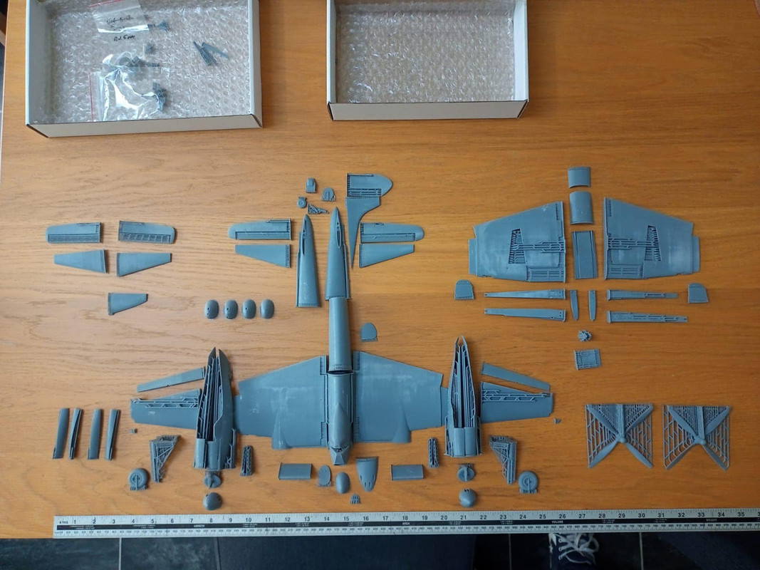 1/32 - de Havilland DH.103 Hornet & Sea Hornet by DB Model Kits (DBMK ...