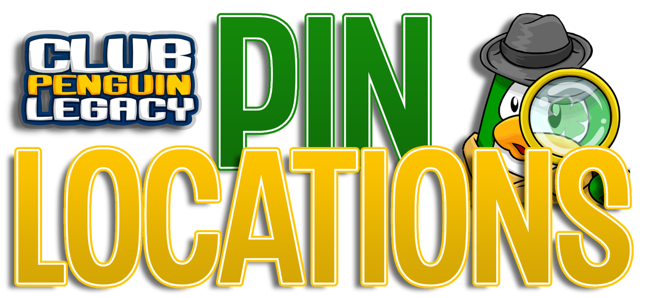 Club Penguin Legacy Pin Location Tracker