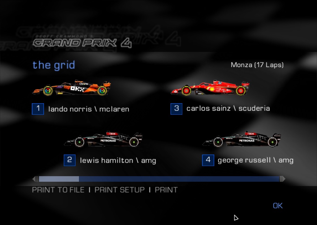 F1 2025 Grid Cars update... (last post)