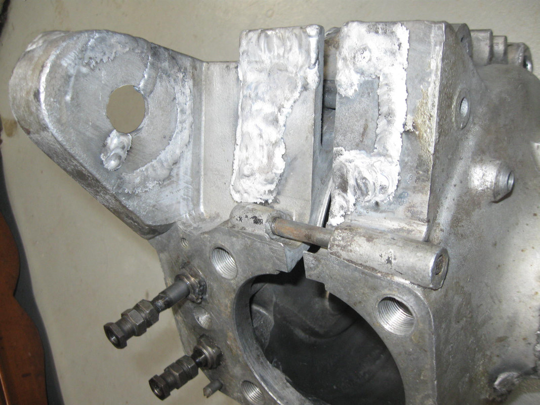 Welded Magneto mount — Postimages