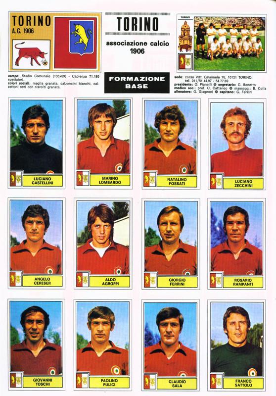 Calciatori 1971 1972 Panini 32 — Postimages