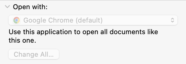 Updated to Ventura 13.1 & it will not allow me to change default web ...