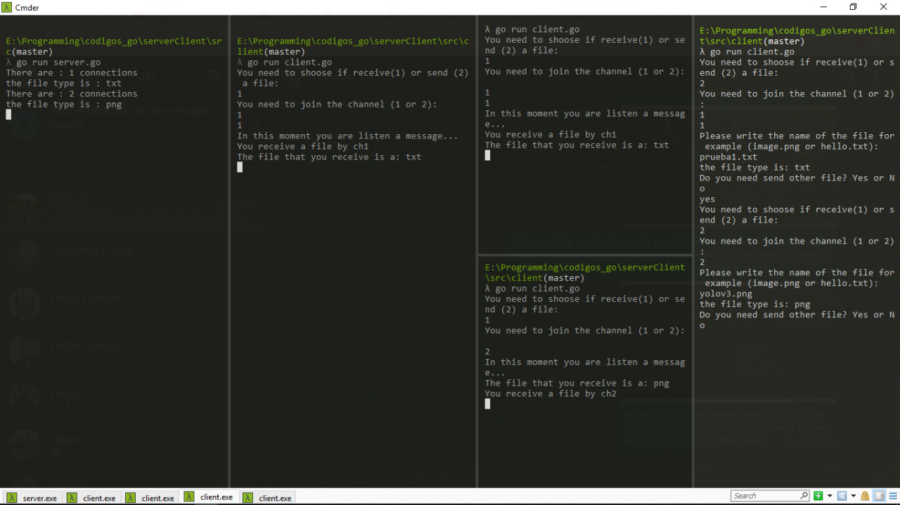 GitHub - camilo3364/Server-Client: Server/client is an application that has two parts, one part ...