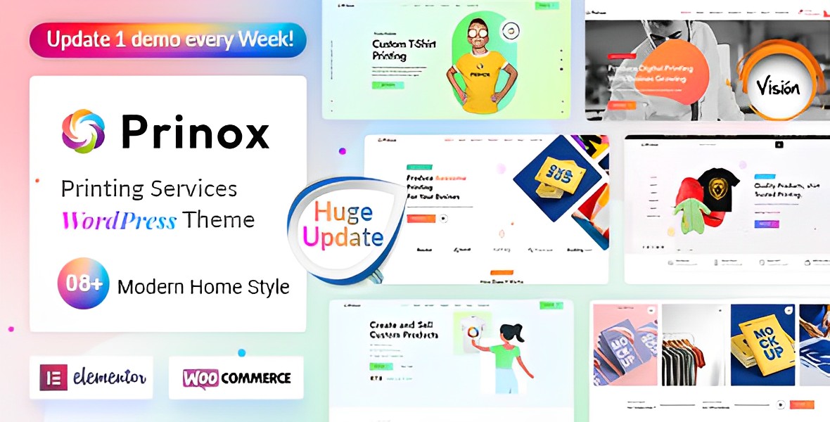 Prinox – Printing Services WordPress Theme – Bliter GPL
