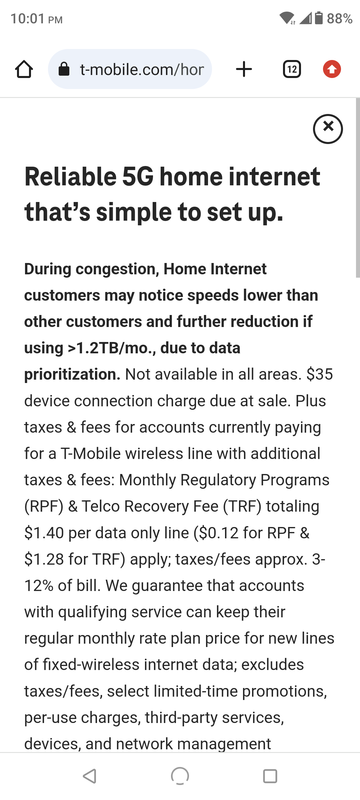 t mobile....slaps 5g home internet service with 1.2tb data cap