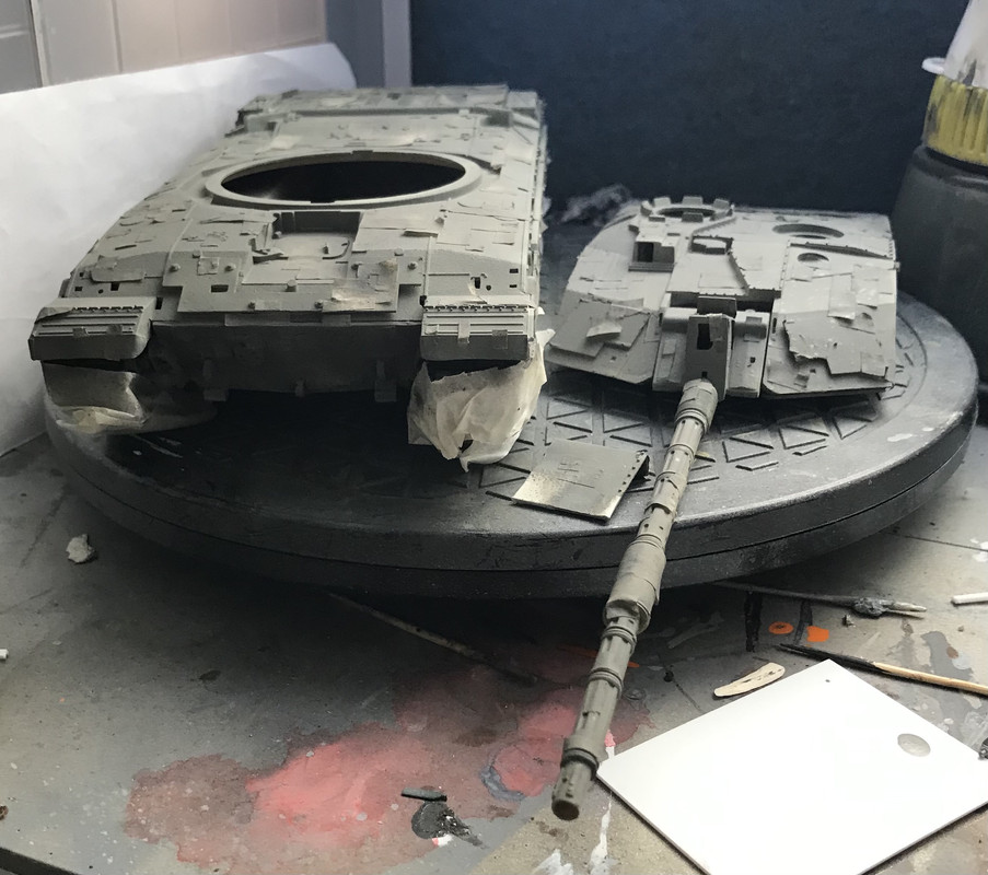 Trumpeter 1/35 Challenger 2 - finished !!!! - Big and British GB ...