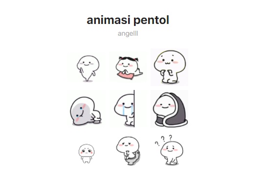 Jadi Favorit Pengguna Whatsapp Ini Kumpulan Stiker Bergerak Wa Pentol Lucu Menggemaskan