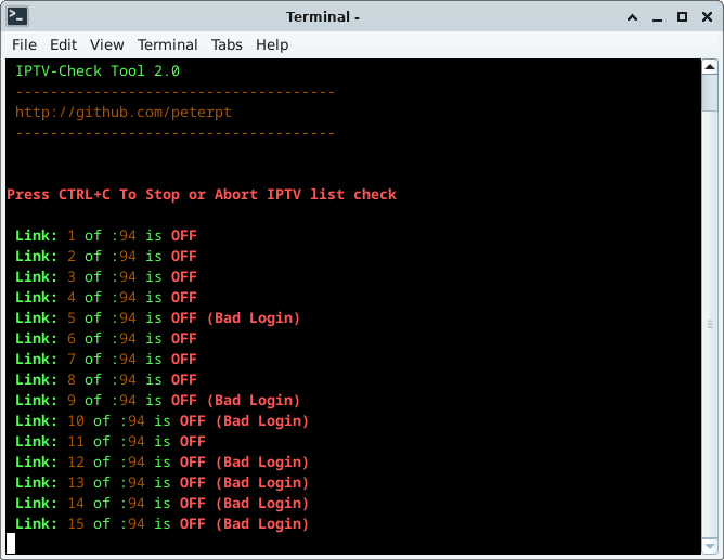 GitHub - peterpt/IPTV-CHECK: A script to check if the links in an iptv ...