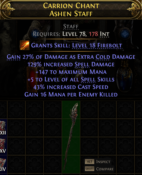 Gg Staff: High Dmg + 5 Skill + Extra Dmg + Cast Sp - Topic - d2jsp