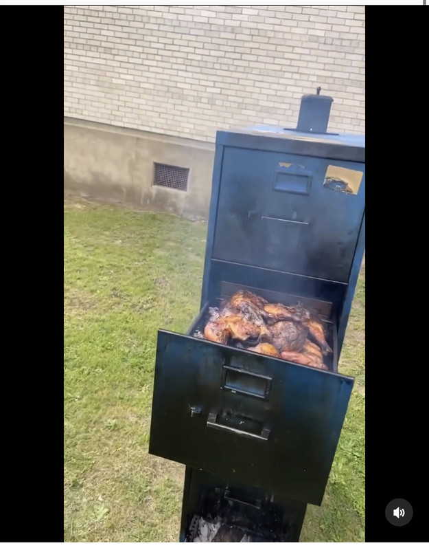 Have y’all seen the new file cabinet smoker. | O-T Lounge