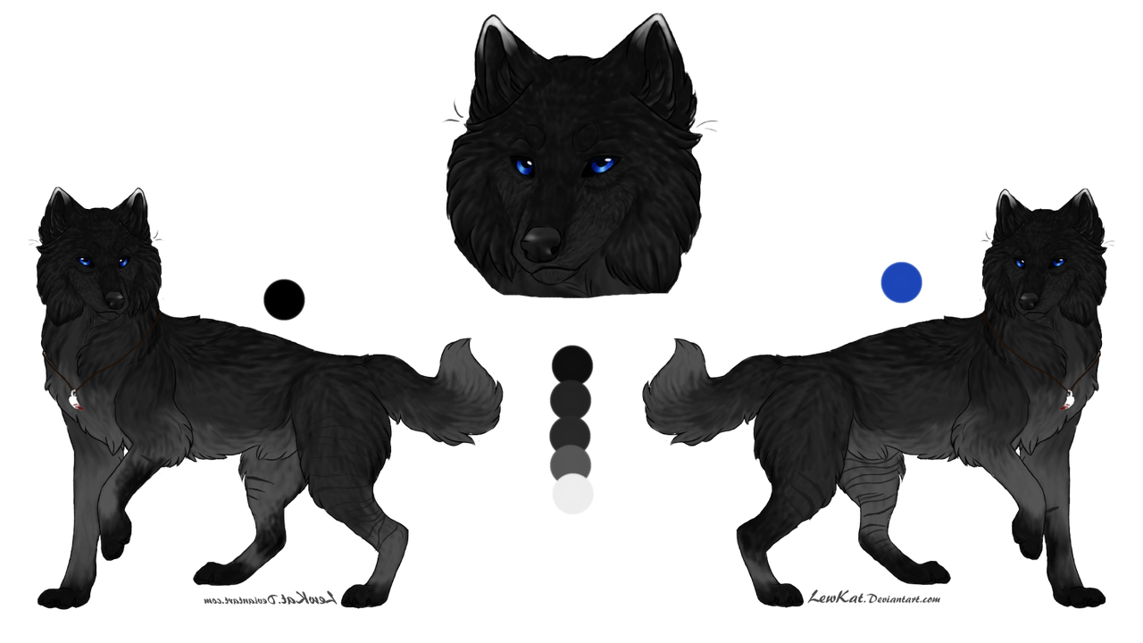 Wolf Play : Elas Ref Sheets / Designs: Catching Up..